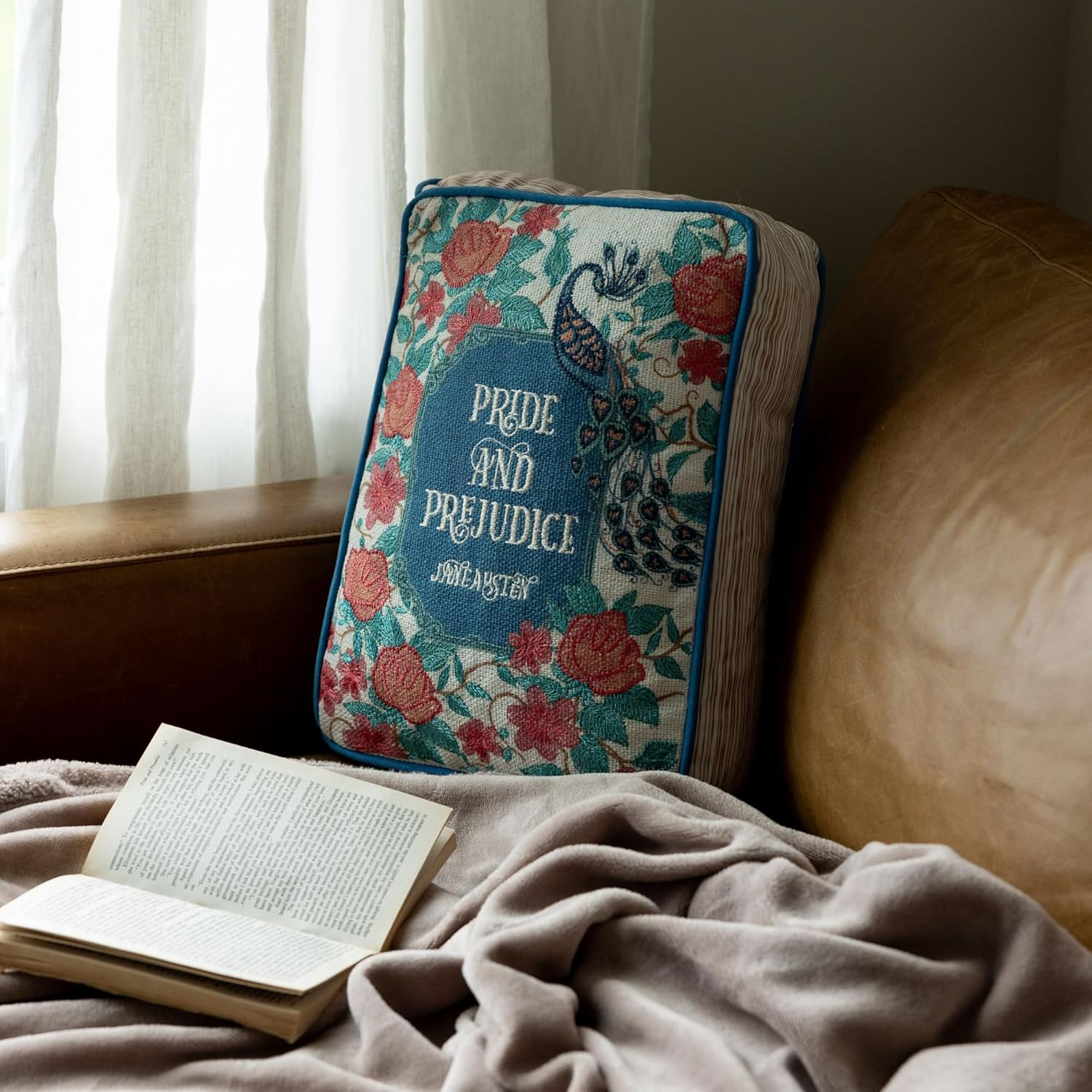 Book Shaped Pillow, Pride and Prejudice – Garvin Lane