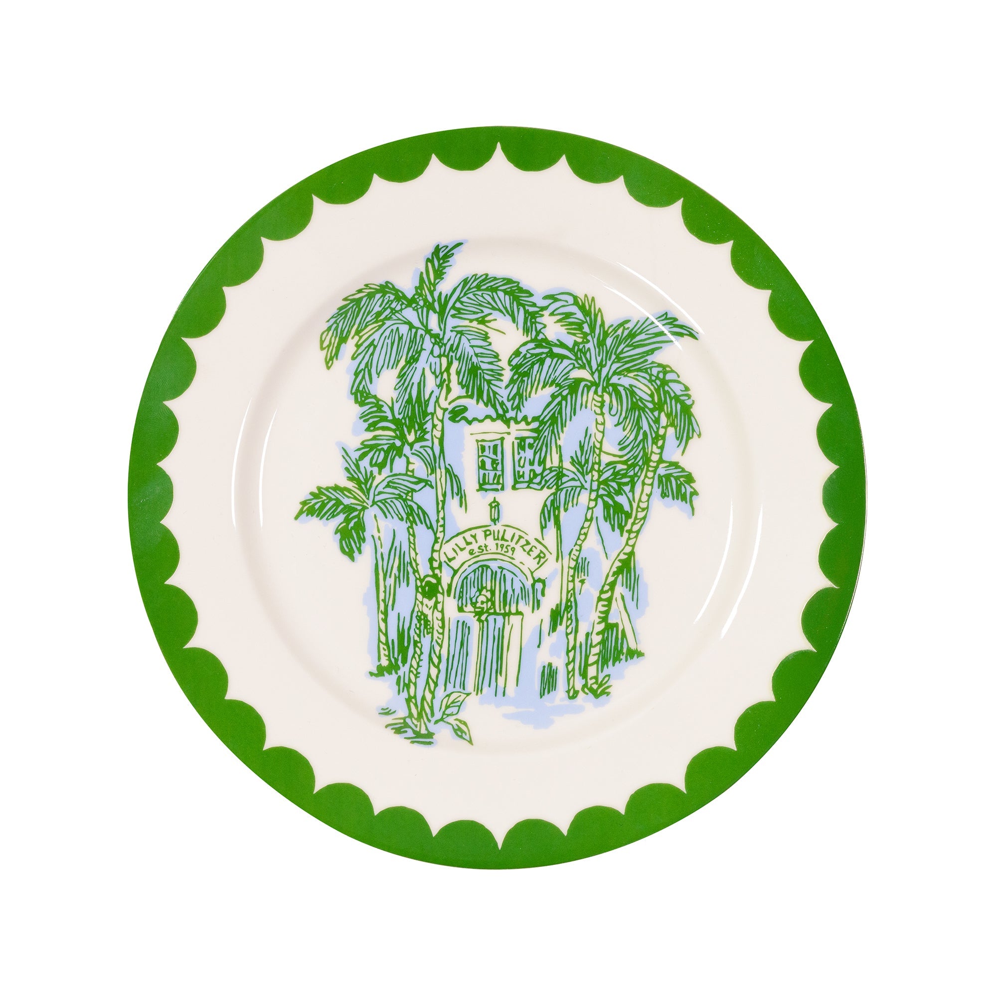Lilly Pulitzer Ceramic Salad Plate Set, Endless Summer Motif – Garvin Lane