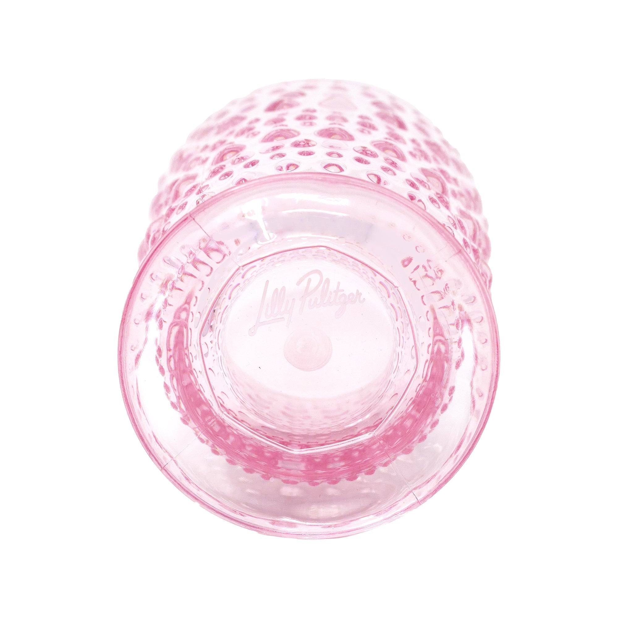 Acrylic Hobnail Glass Set, Conch Shell Pink – Garvin Lane
