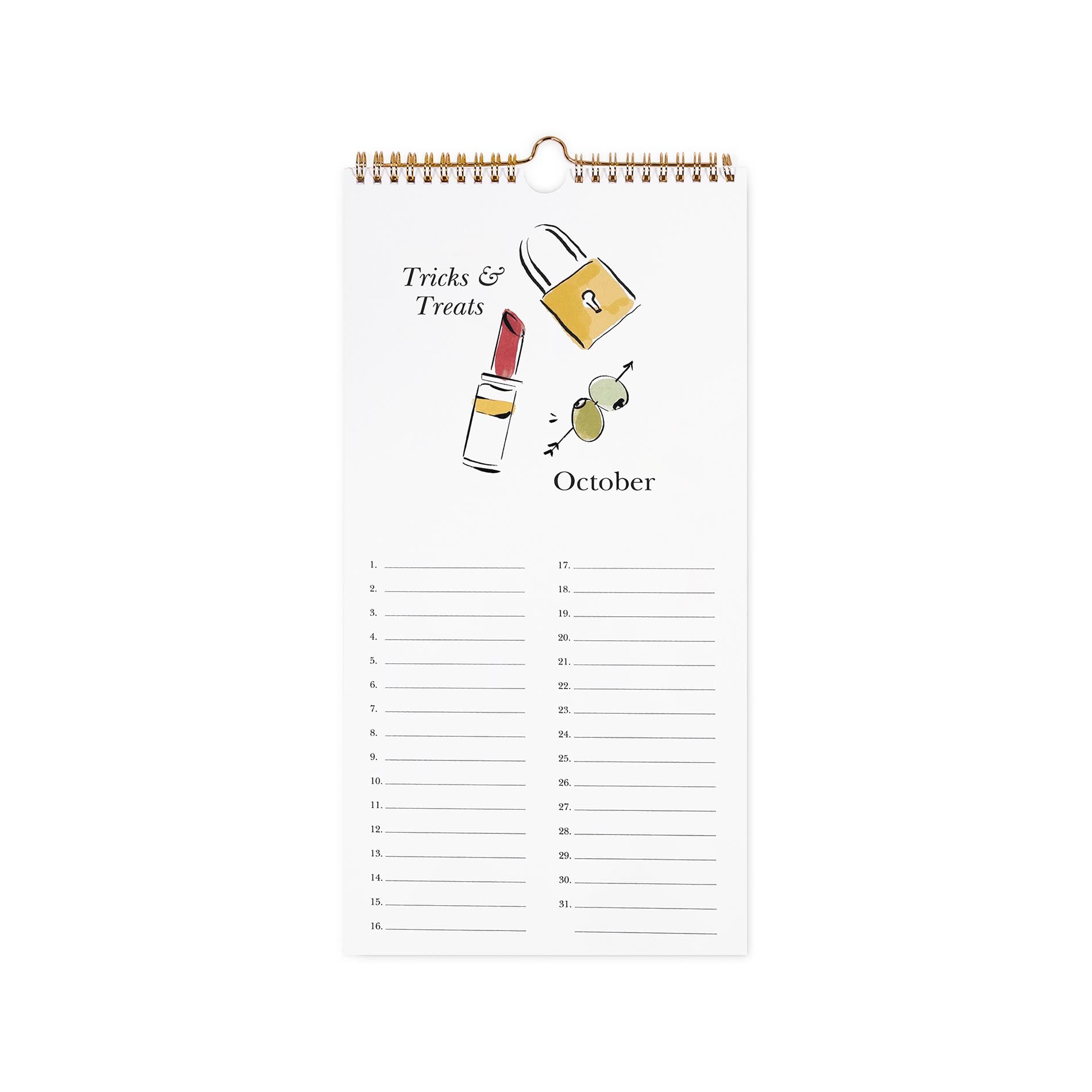 kate spade new york Perpetual Celebration Calendar, New York Drea ...