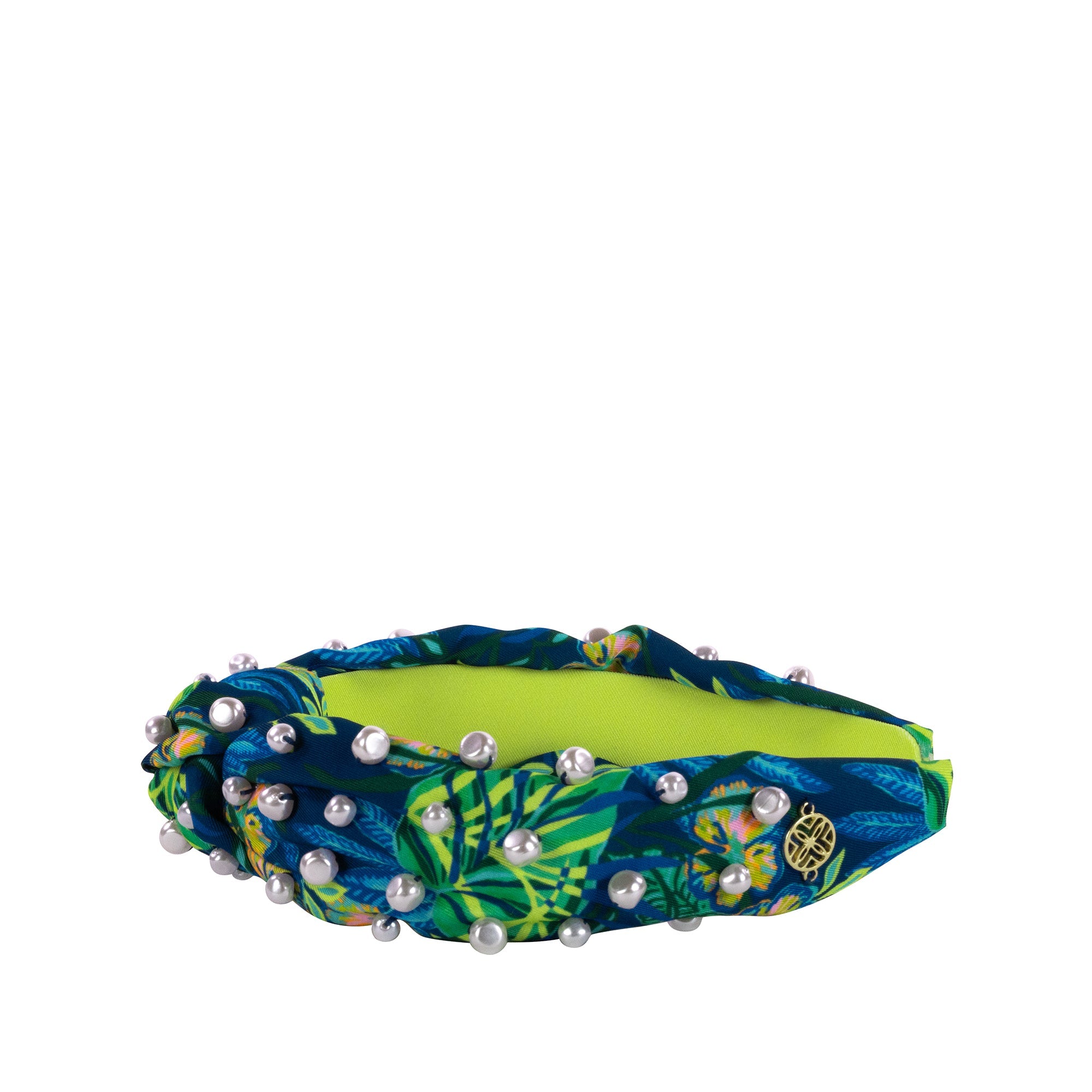 Lilly Pulitzer Embellished Slim Knot Headband, The Hottest Spot (Navy ...