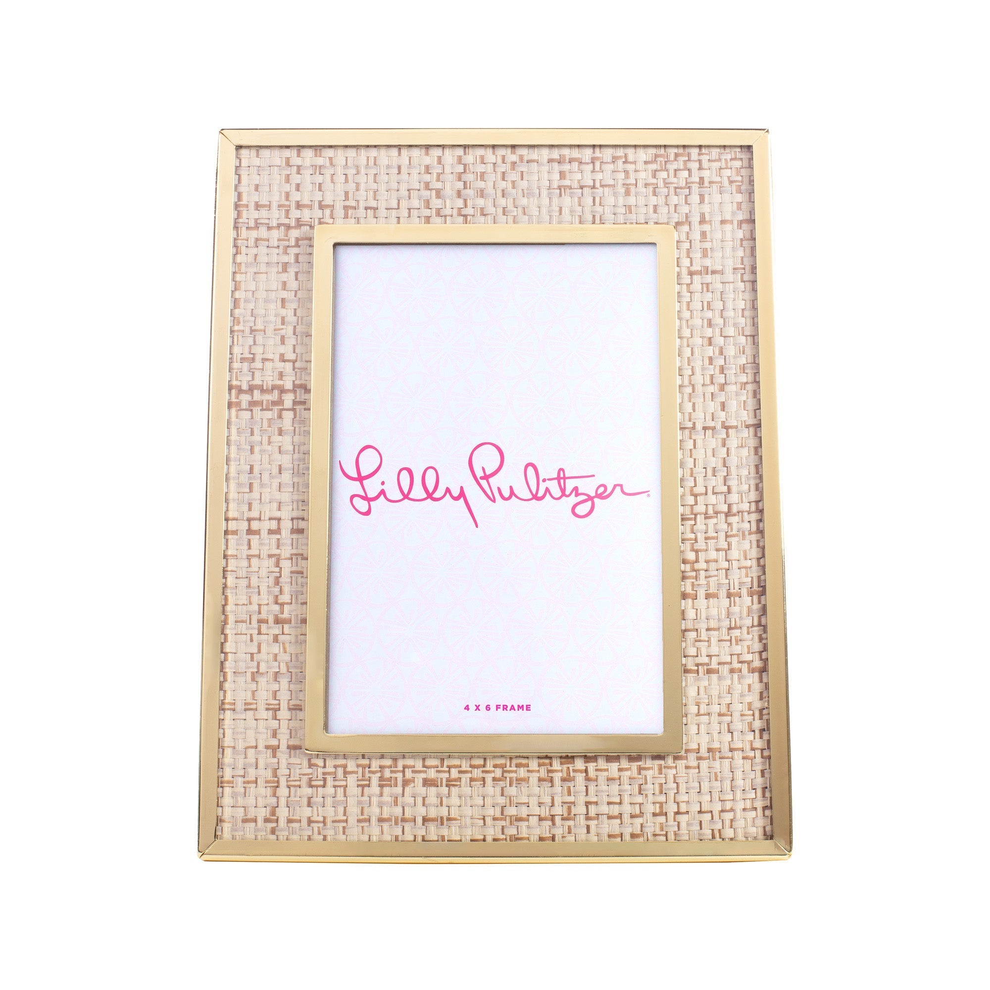 Medium Picture Frame, Raffia Mat – Garvin Lane