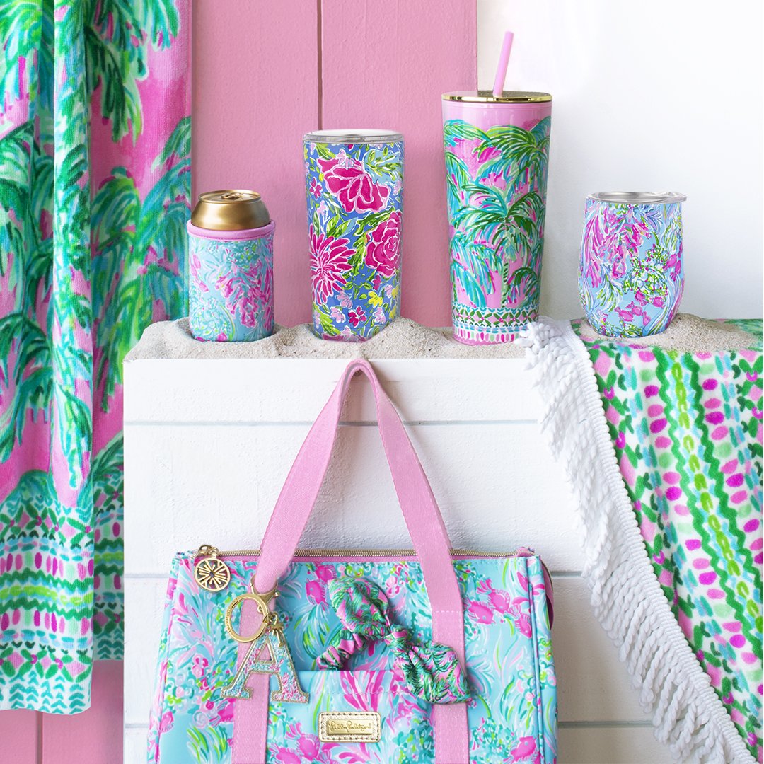 Lilly Pulitzer Initial Keychain, A – Garvin Lane