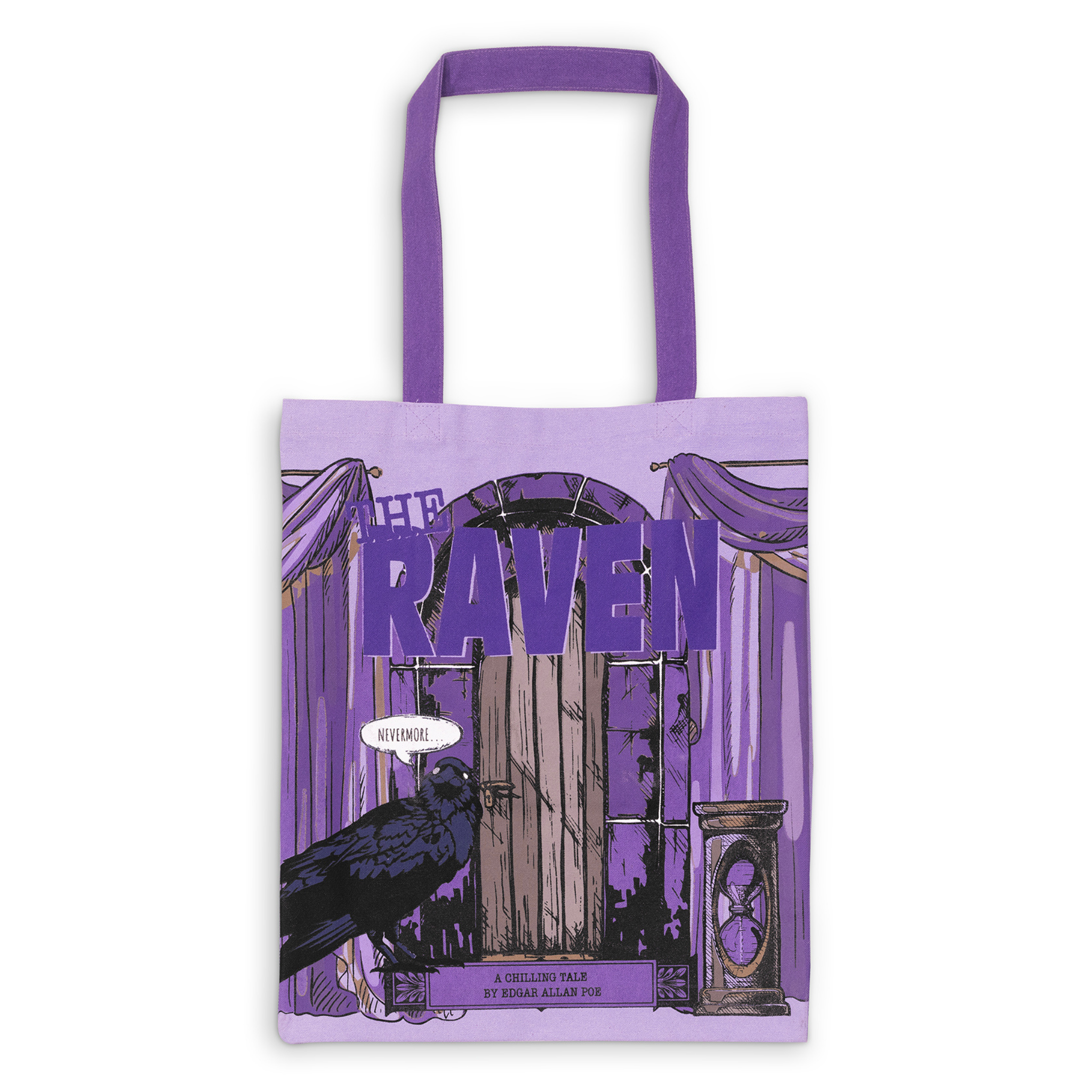 Steel Mill and Co. Canvas Tote, The Raven – Garvin Lane