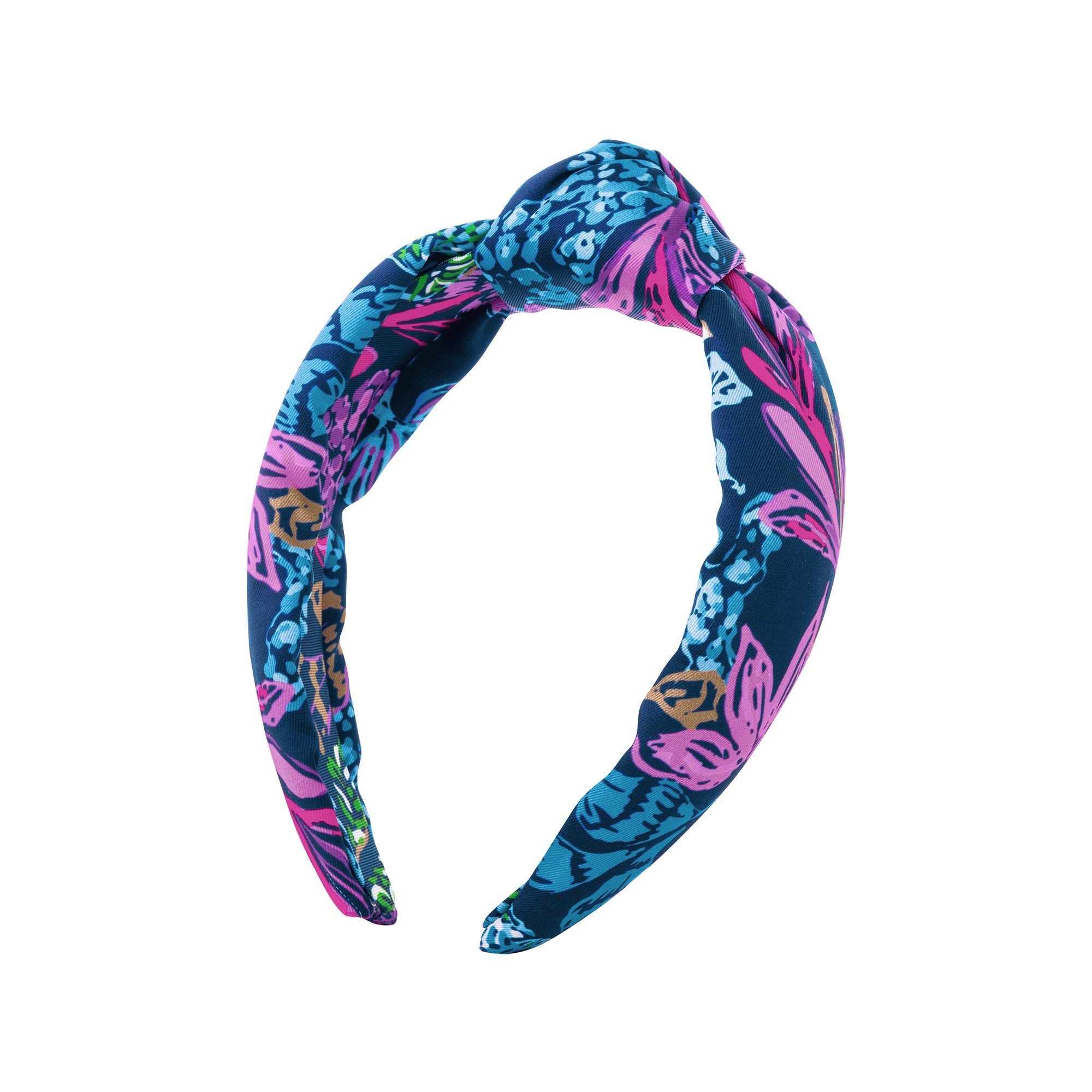 Slim Knotted Headband, Calypso Coast – Garvin Lane