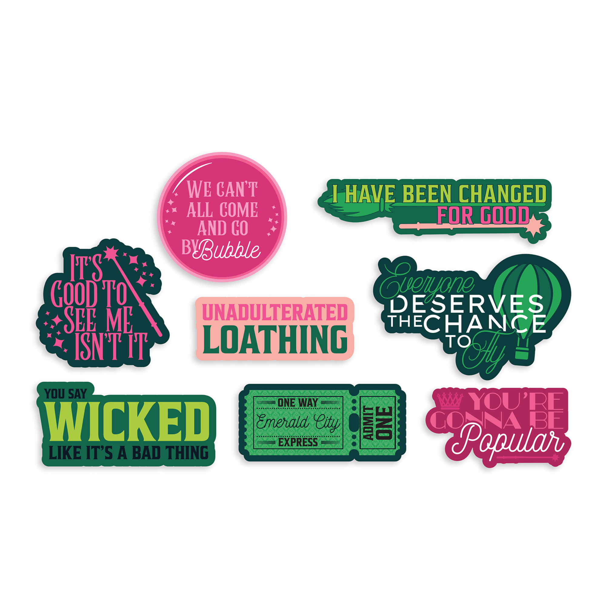 Jumbo Sticker Set, Wicked 2 – Garvin Lane